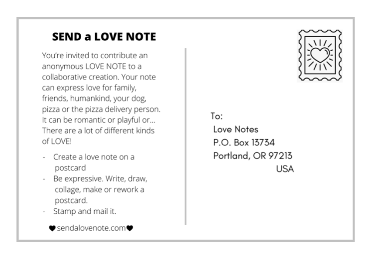 SEND a LOVE NOTE